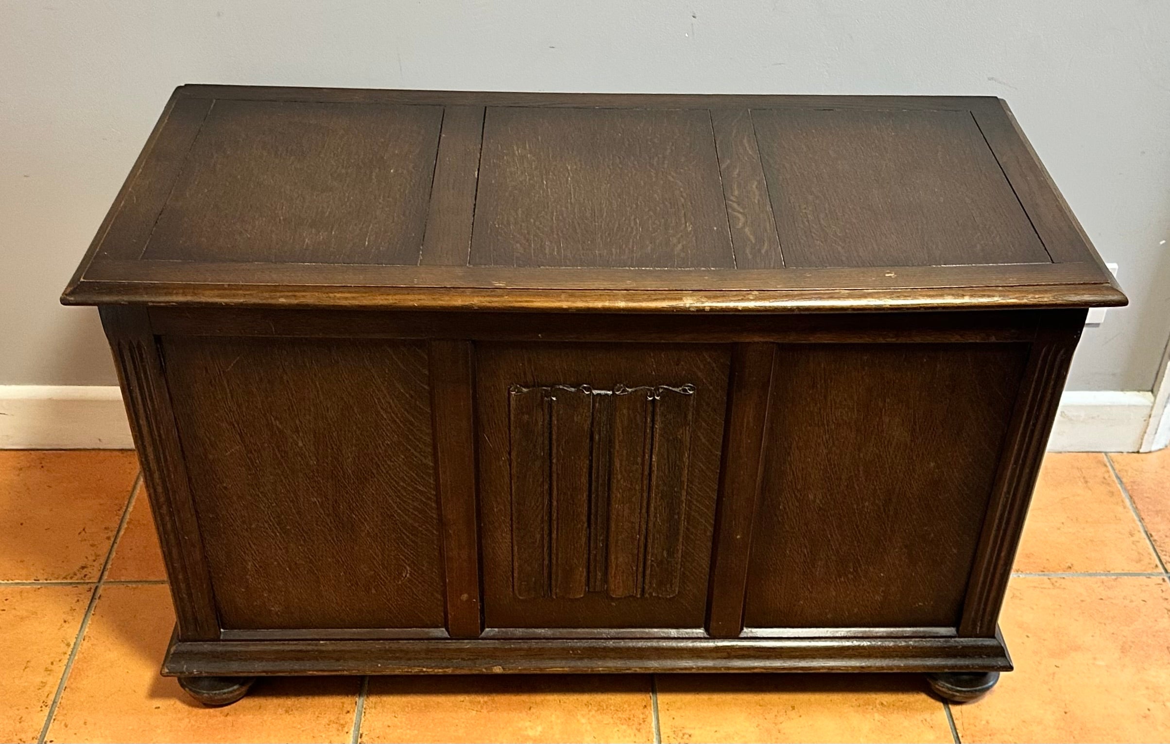 Antique Jacobean Style Oak Blanket Box – Avego Antiques